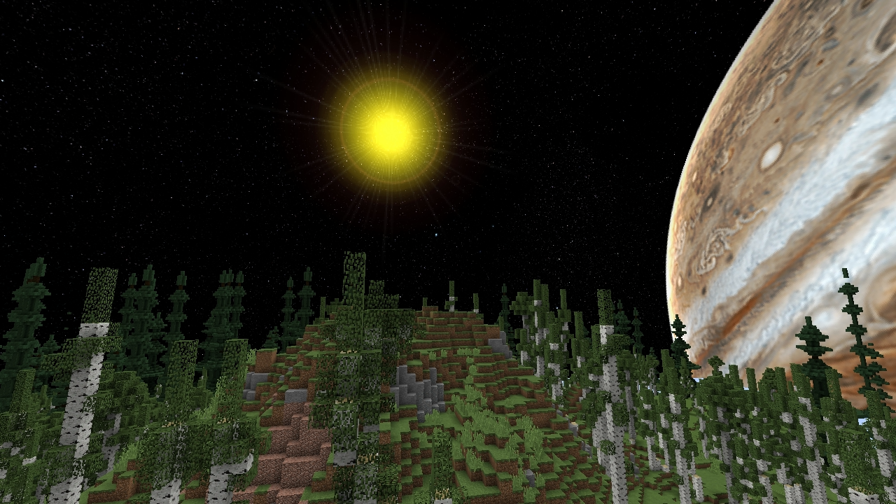 EUROPA! Jupiter's Moon! Sky Texture Pack ALL VERSIONS! Minecraft ...