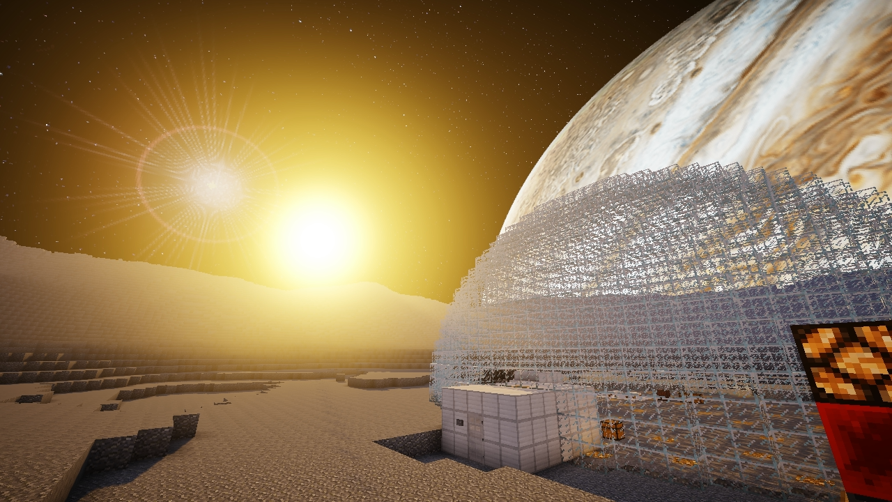 EUROPA! Jupiter's Moon! Sky Texture Pack ALL VERSIONS! Minecraft ...