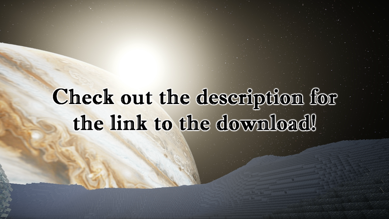 EUROPA! Jupiter's Moon! Sky Texture Pack ALL VERSIONS! Minecraft ...