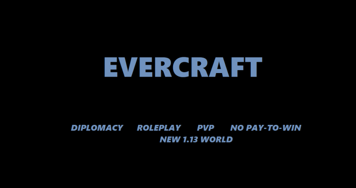 EverCraft - A political RPG server Minecraft Server