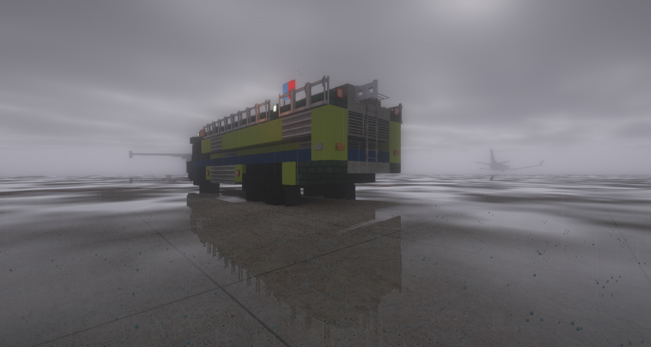 LAX/LAFD Rosenbauer 6x6 Panther Firetruck Minecraft Map