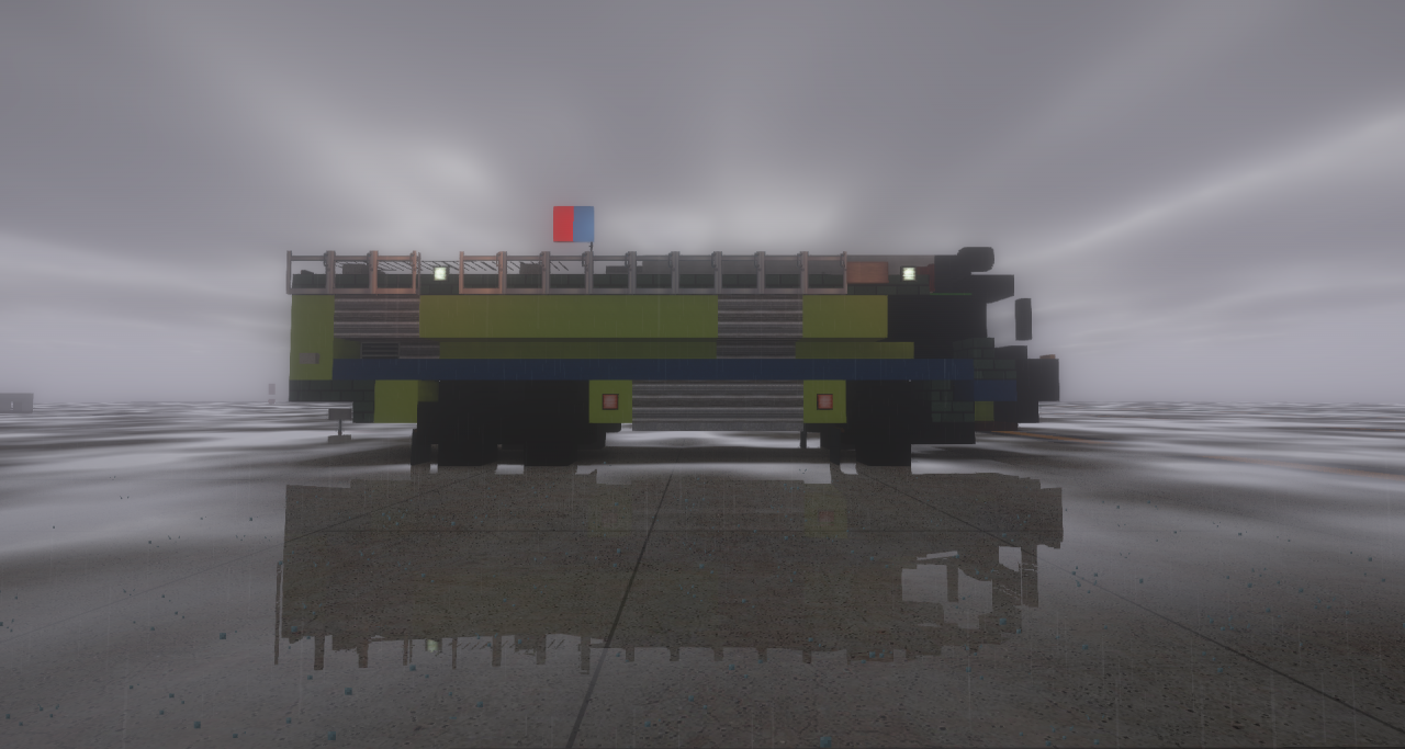 LAX/LAFD Rosenbauer 6x6 Panther Firetruck Minecraft Map