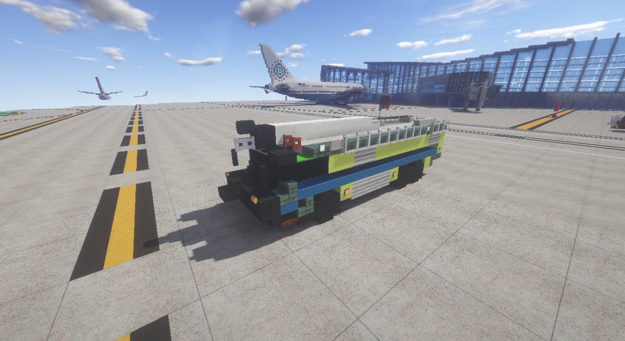 LAX/LAFD Rosenbauer 6x6 Panther Firetruck Minecraft Map