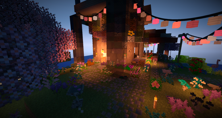 overflowing positivity~ enchanted oasis🔮 Minecraft Map