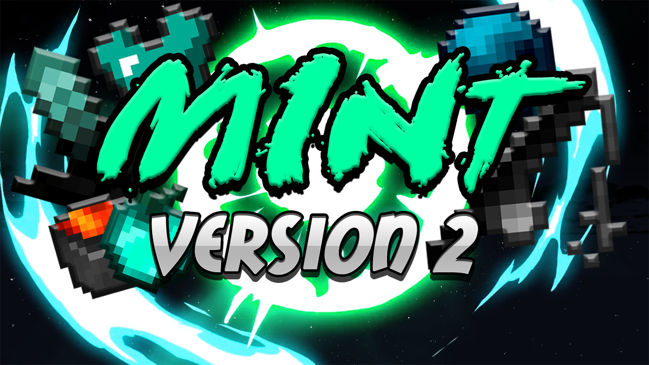 Mint 16x PvP Texture Pack Release! [v2] 1.8.9 - 1.13 Minecraft Texture Pack