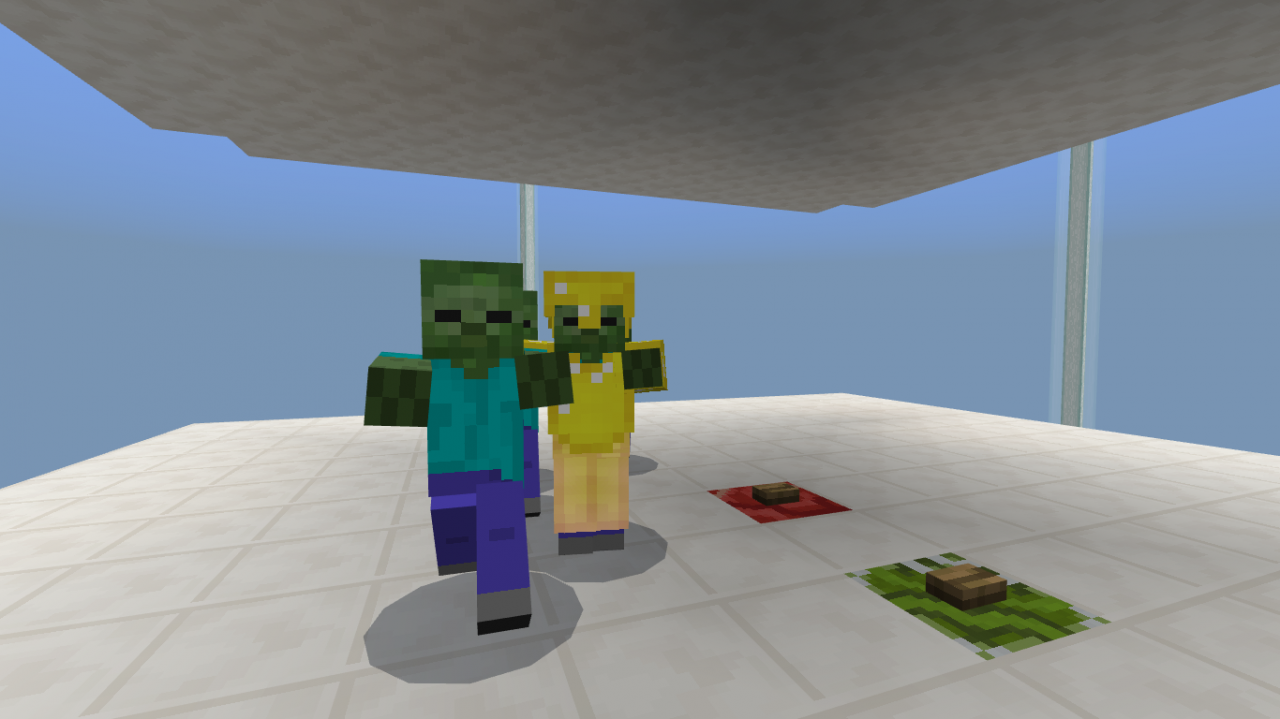 ZOMBIE PVP MASTERS PE Minecraft Map