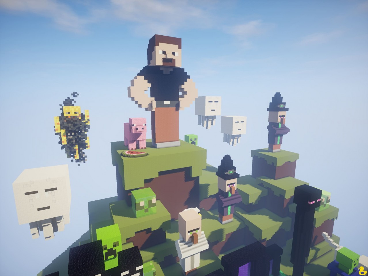 MineMine Hub Minecraft Map