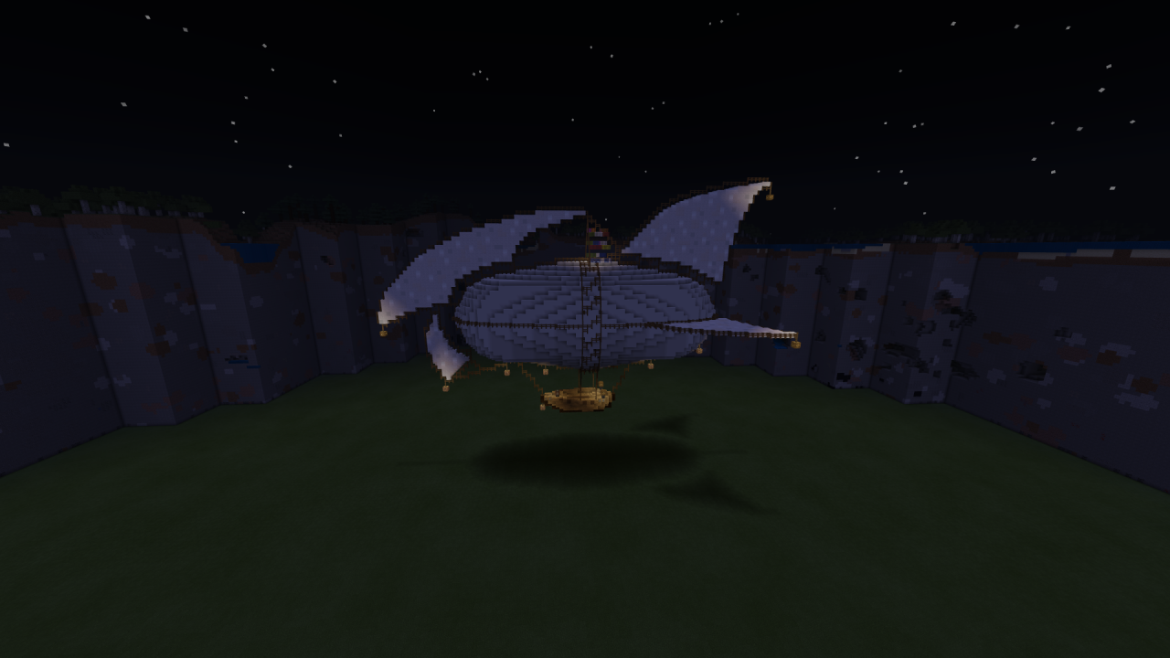Airship SST-BL2 "Squalo" (Shark) Bedrock Edition Minecraft Map