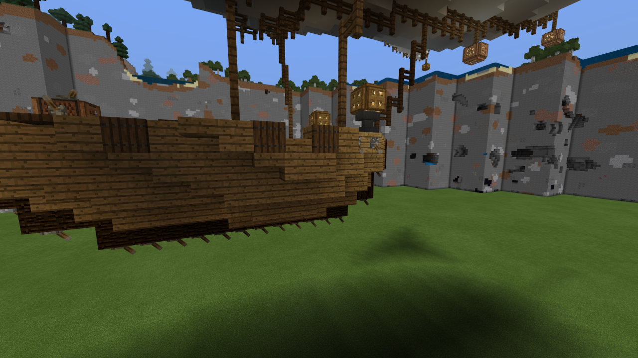 Airship SST-BL2 "Squalo" (Shark) Bedrock Edition Minecraft Map
