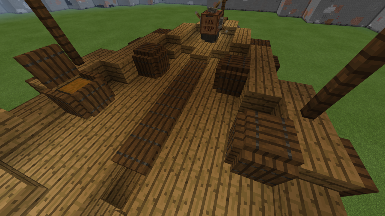 Airship SST-BL2 "Squalo" (Shark) Bedrock Edition Minecraft Map