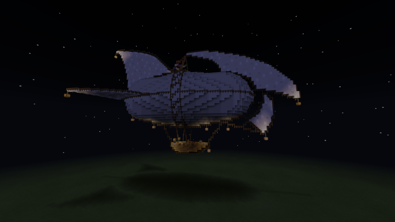 Airship SST-BL2 "Squalo" (Shark) Bedrock Edition Minecraft Map