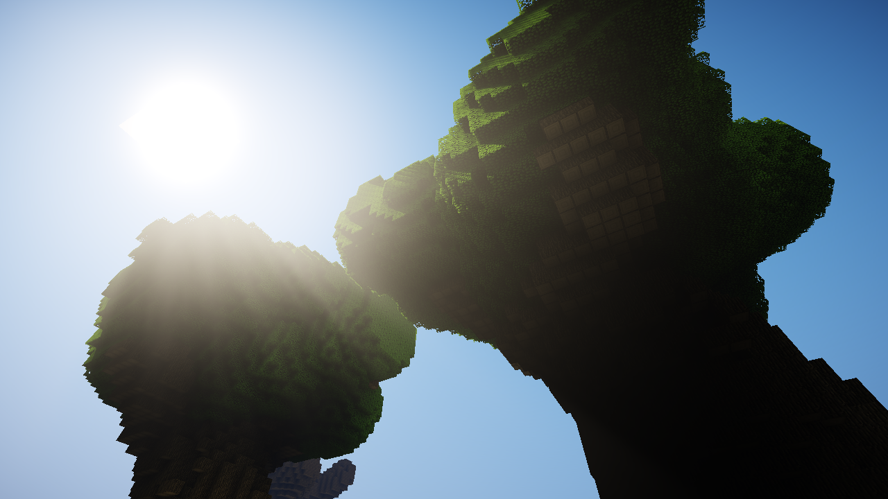 Tall Bulky Oak Tree Minecraft Map