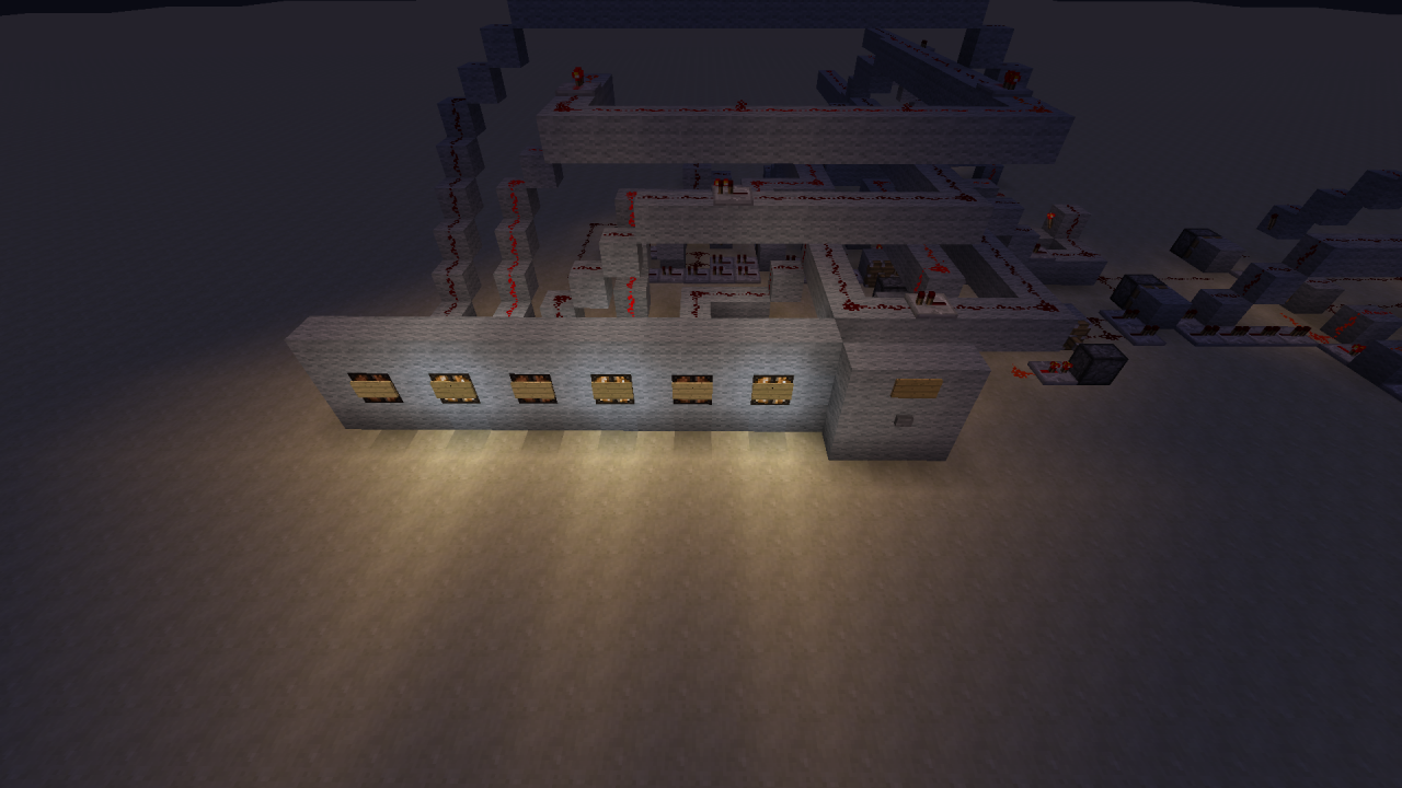 Simple Redstone Computer Minecraft Map