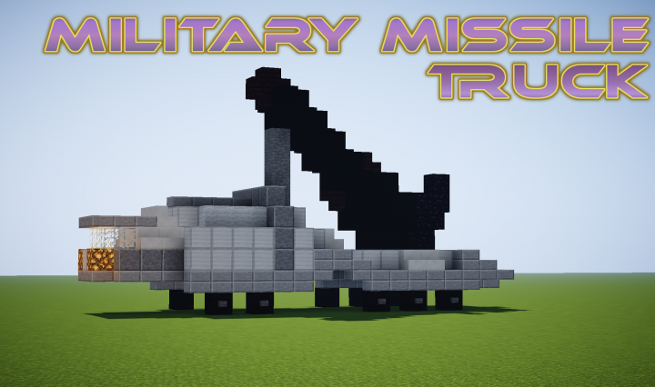 MILITARY MISSILE TRUCK Minecraft Map