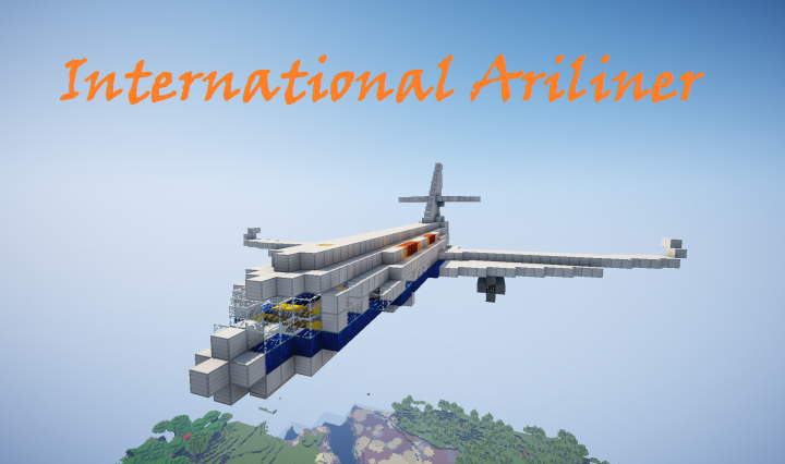 International Airliner Schematic Minecraft Map
