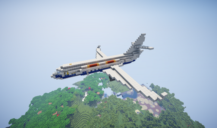 International Airliner Schematic Minecraft Map