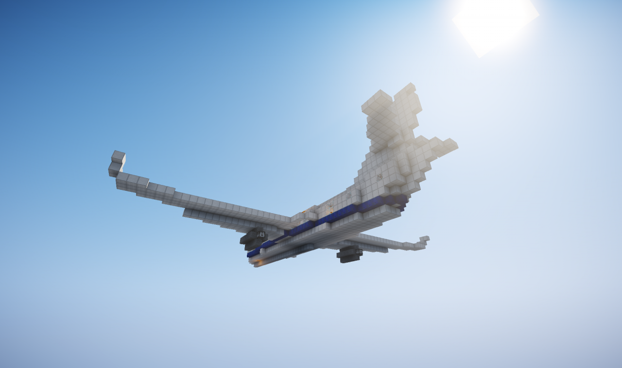 International Airliner Schematic Minecraft Map