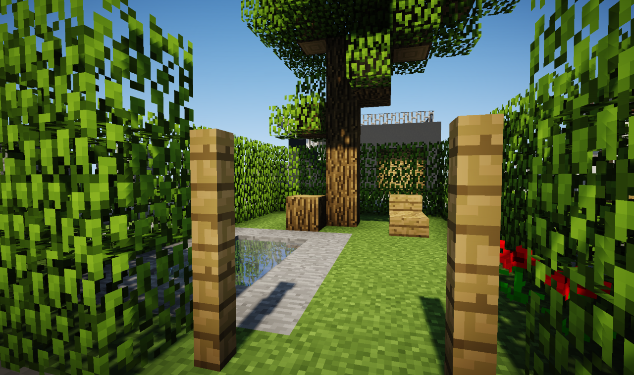 Stingray's Modern House & Yard! Minecraft Map