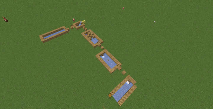 Mini-golf Minecraft Map