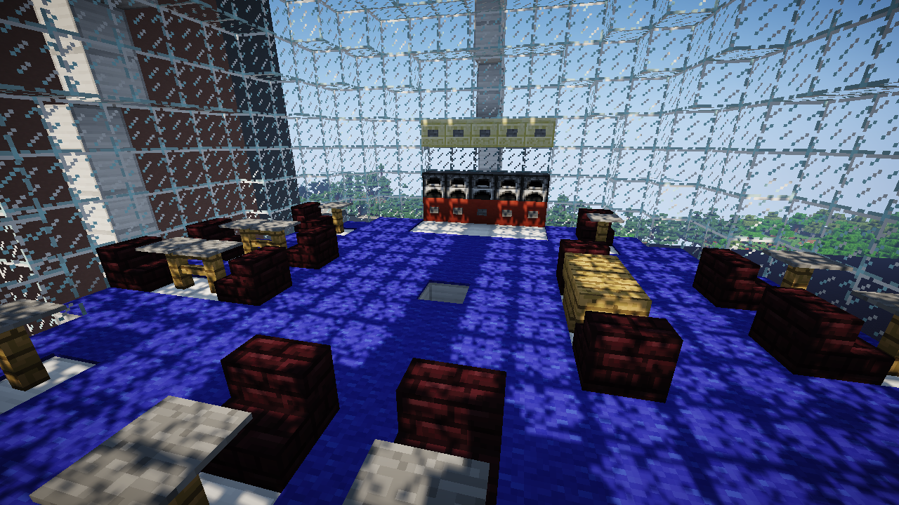 Glass Globe City Tower Minecraft Map