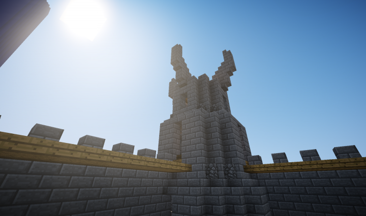 MEDIEVAL CASTLE - Schematic! Minecraft Map