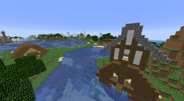 WIP Cove Village Minecraft Map