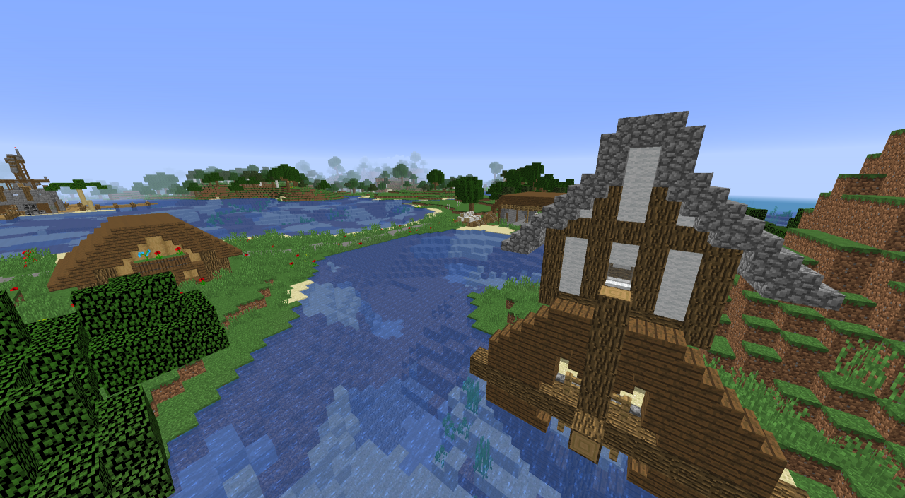 WIP Cove Village Minecraft Map