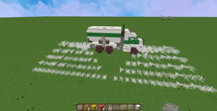 Large Freightliner Water Truck V2 Minecraft Map