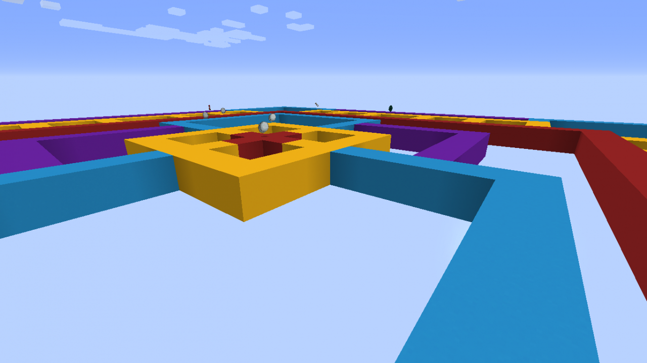 The parkour battle Minecraft Map