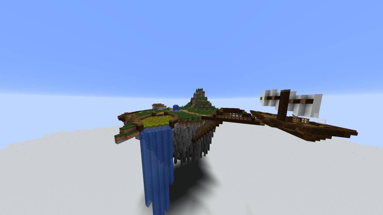 The Floating Island Minecraft Map