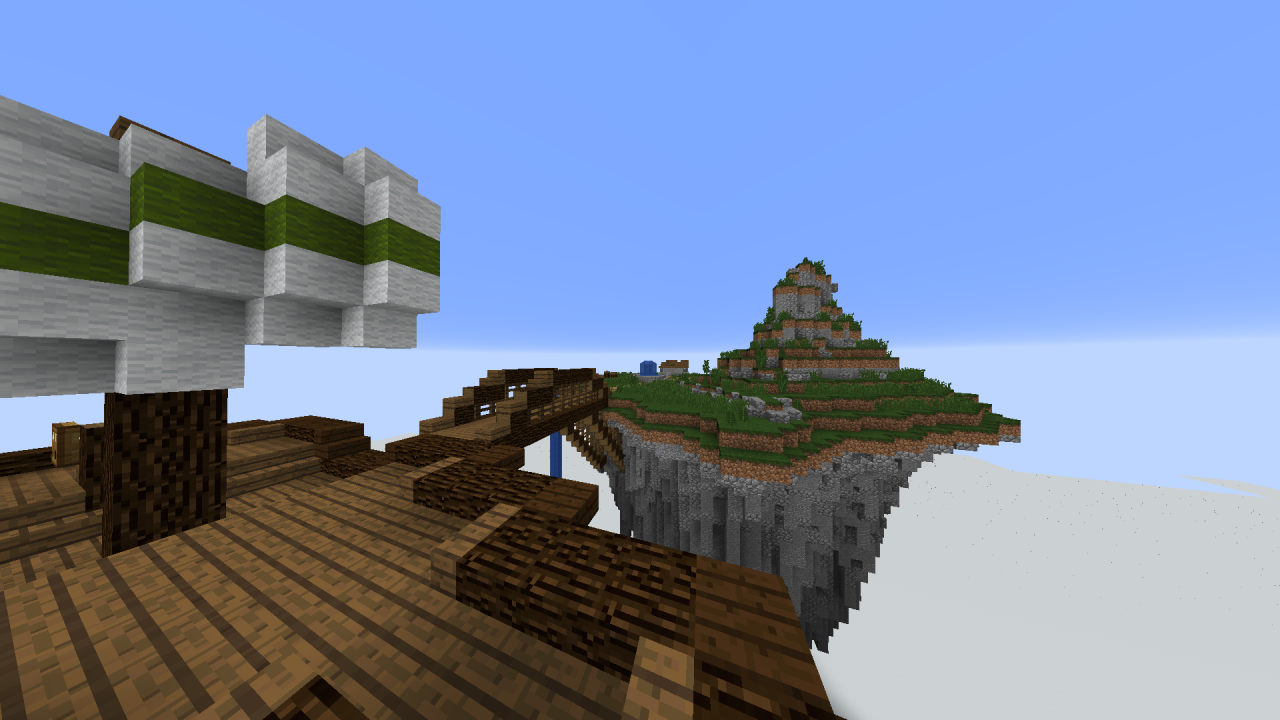 The Floating Island Minecraft Map