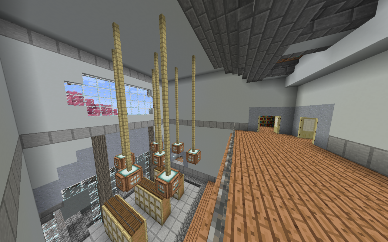 Town/School project Minecraft Map