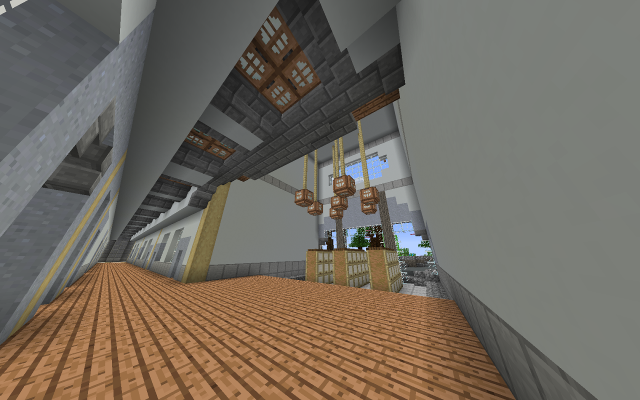 Town/School project Minecraft Map