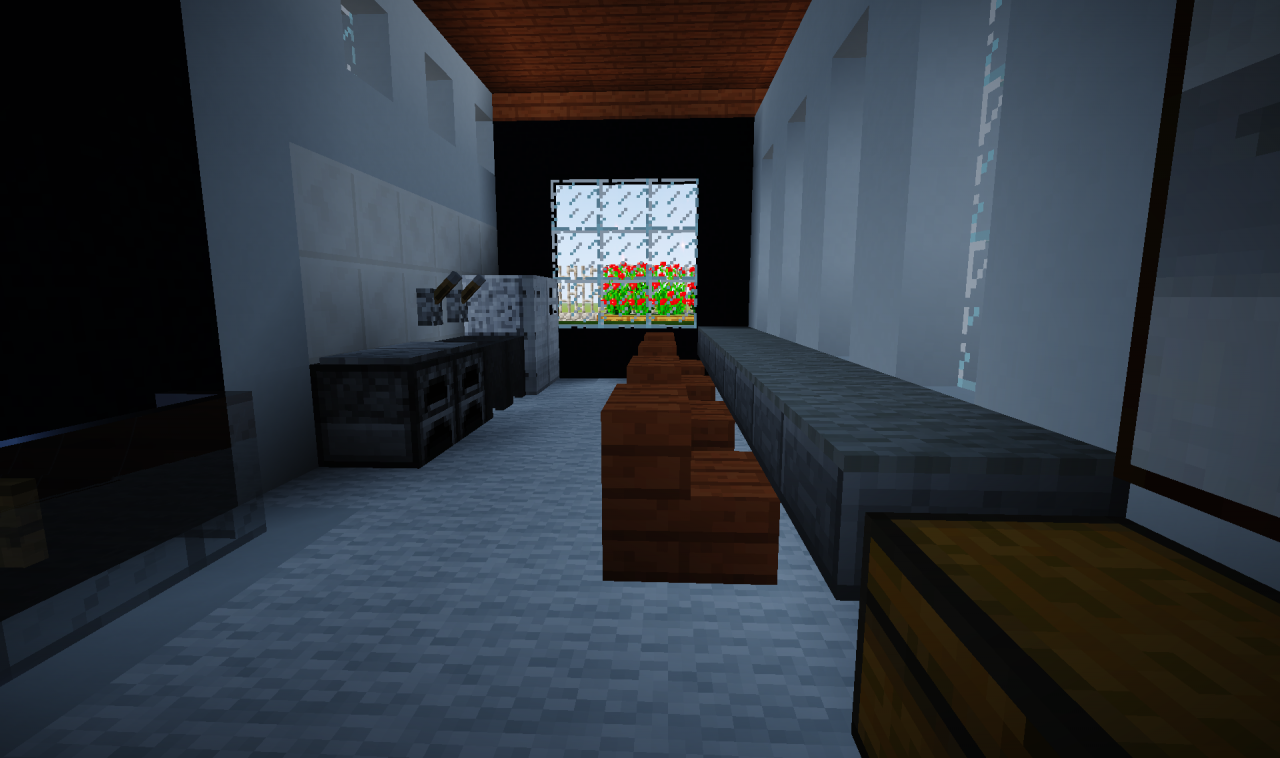 SIMPLE MODERN HOUSE +Yard Minecraft Map