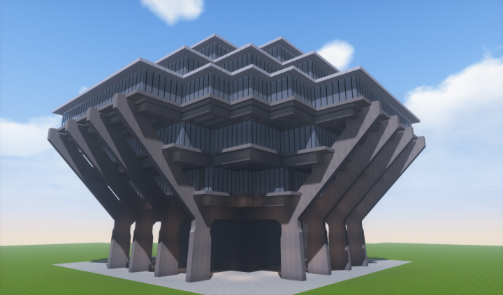 Geisel Library Minecraft Map