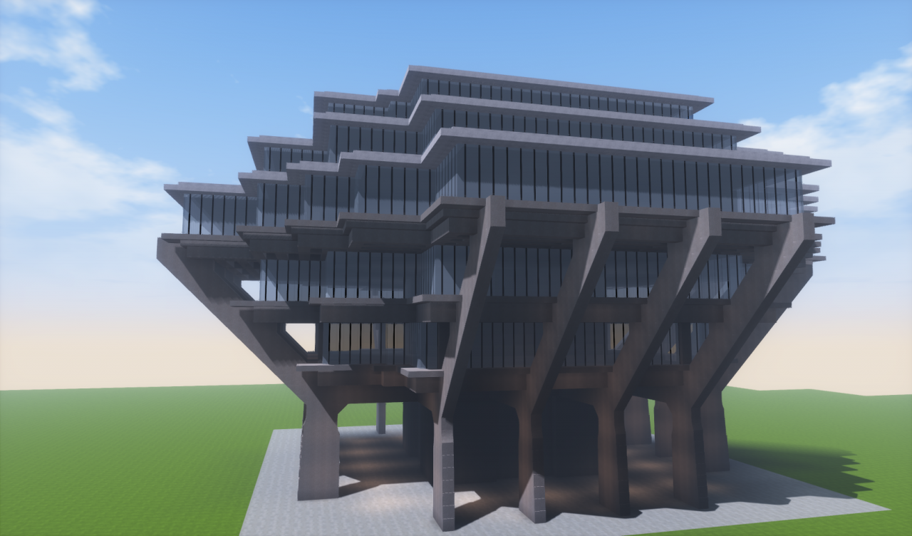 Geisel Library Minecraft Map