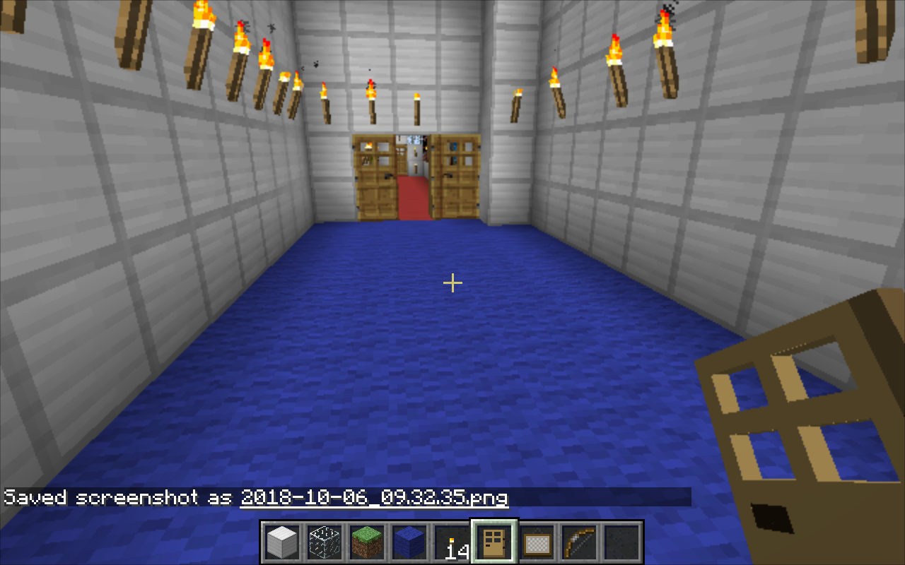 Mansion with halls Minecraft Map