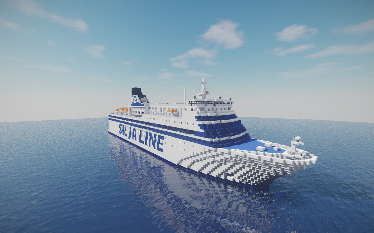 M/S Silja Scandinavia Minecraft Map