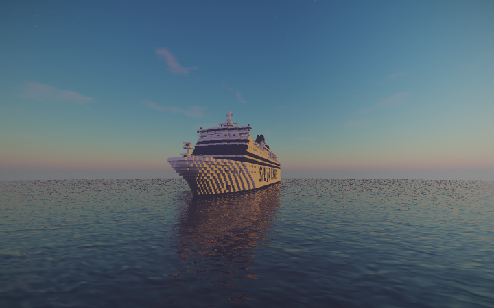 M/S Silja Scandinavia Minecraft Map