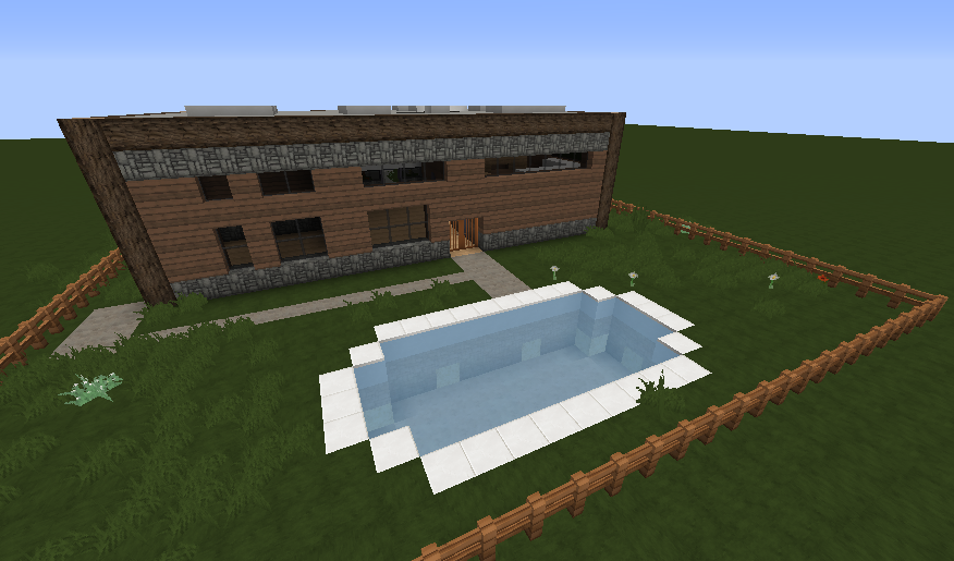 Custom House V1 Minecraft Map