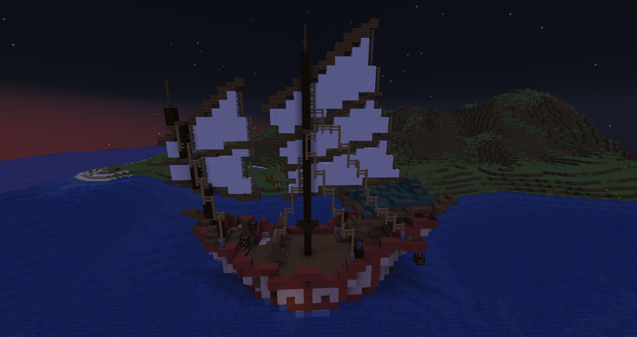 Pirate Junk Ship Minecraft Map