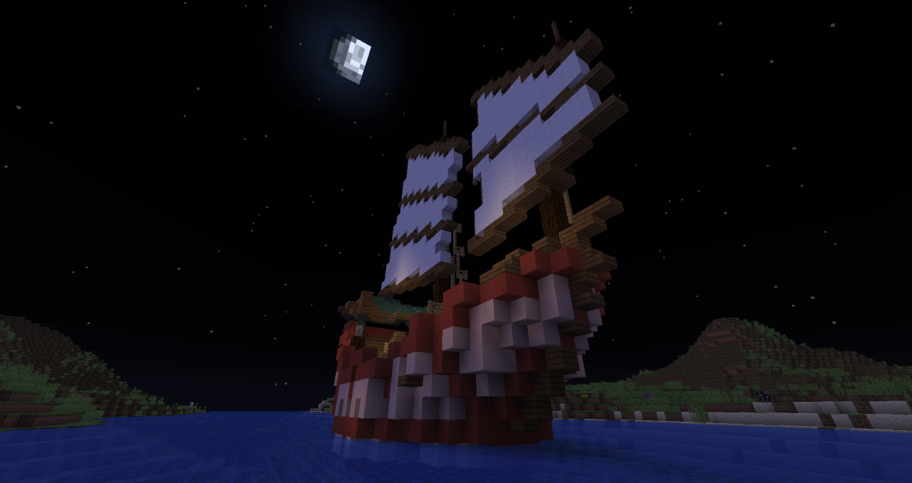 Pirate Junk Ship Minecraft Map