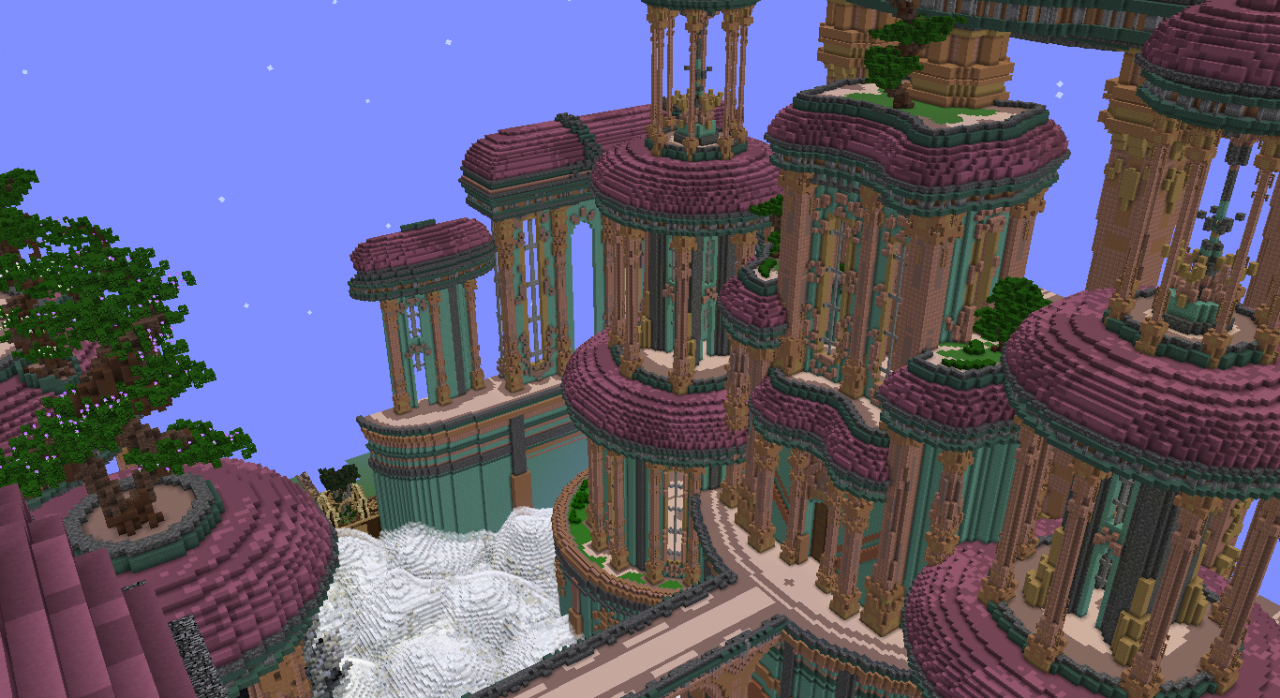 Fantaisy temple test Minecraft Map