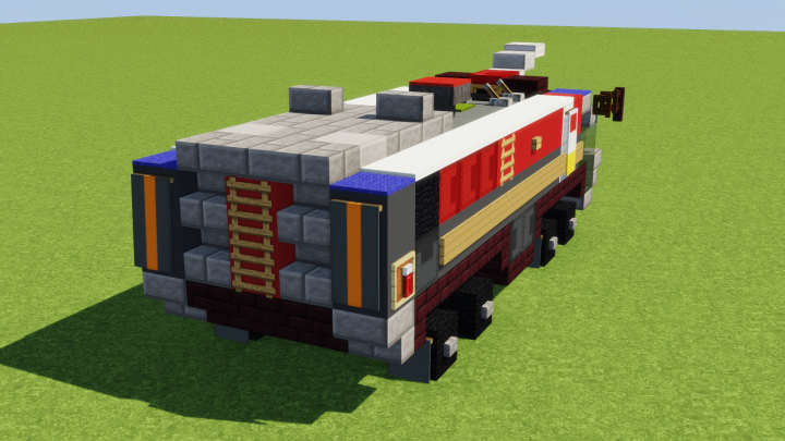 Rosenbauer Airport Fire Truck Minecraft Map