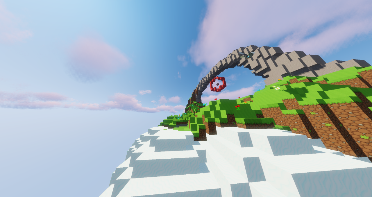 Skyland Elytra Course Minecraft Map