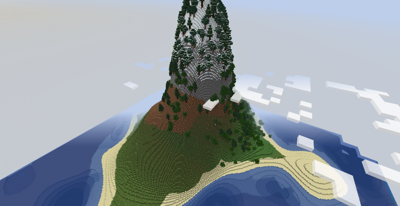 Big island Minecraft Map