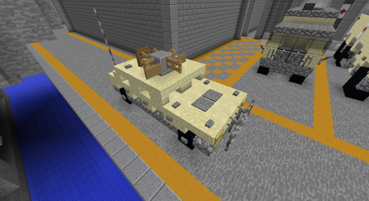 Humvee Minecraft Map