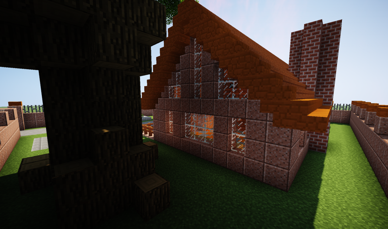 GRANITE COUNTRY HOUSE +Yard! Minecraft Map