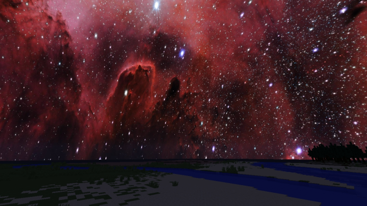 WALL LAGOON NEBULA VISTA! Sky Texture Pack! ALL VERSIONS! Minecraft ...
