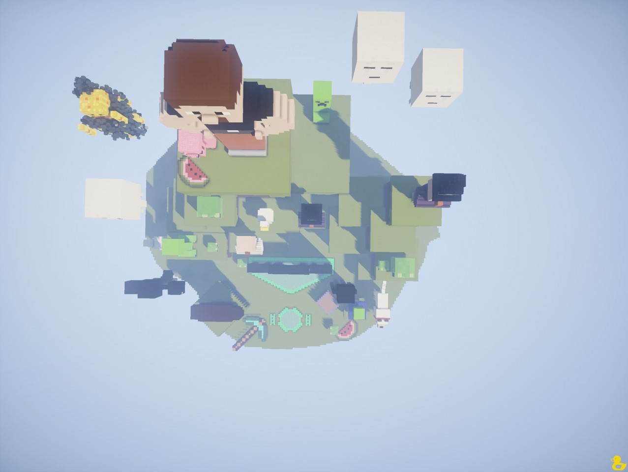 MineMine Hub Minecraft Map